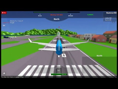 ROBLOX AIRPLANE SIMULATOR - YouTube