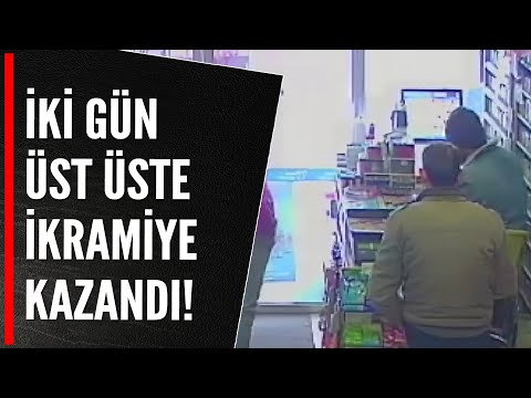 İKİ GÜN ÜST ÜSTE İKRAMİYE KAZANDI!