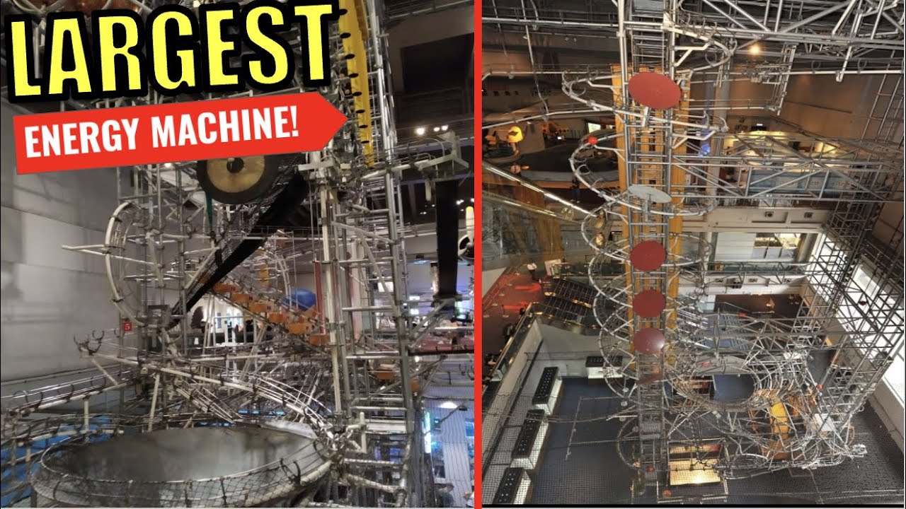 WORLD'S LARGEST BALL ENERGY MACHINE! - YouTube