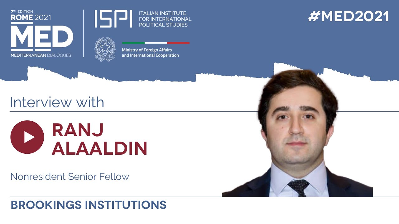 Interview with Ranj Alaaldin - MED2021 - YouTube