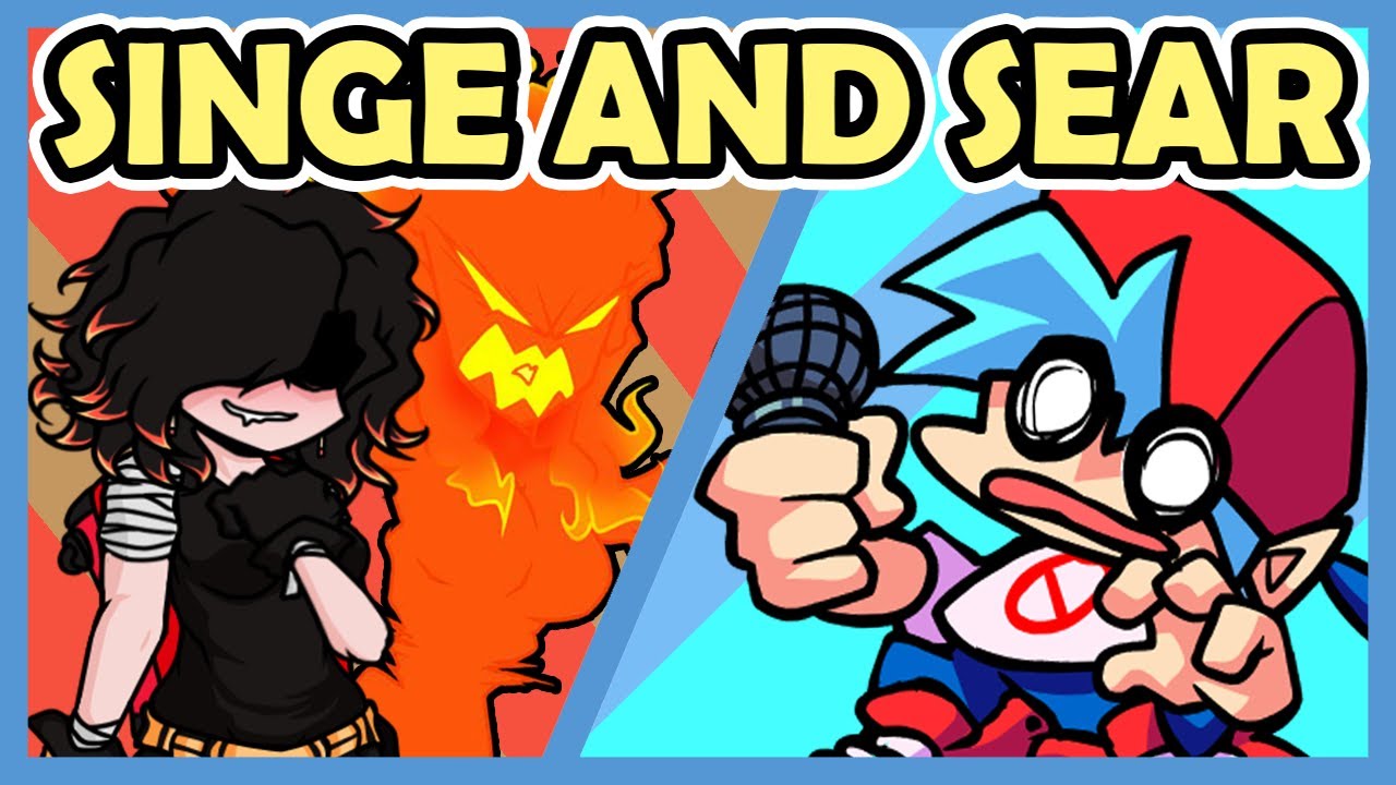 Friday Night Funkin' | Singe and Sear + Cutscenes【FNF MOD】【FULL WEEK ...