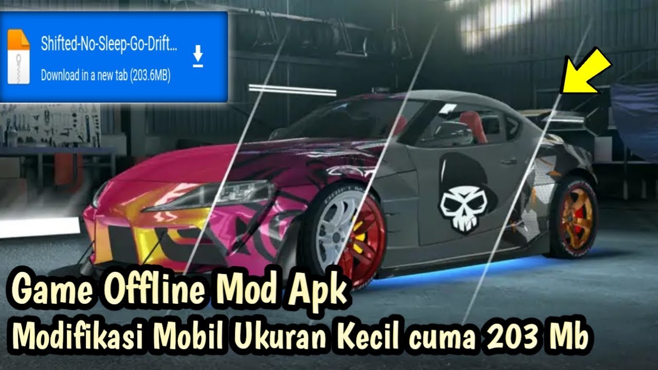 Game Offline Mod Apk Modifikasi Mobil Ukuran Kecil Cuma 203Mb ...