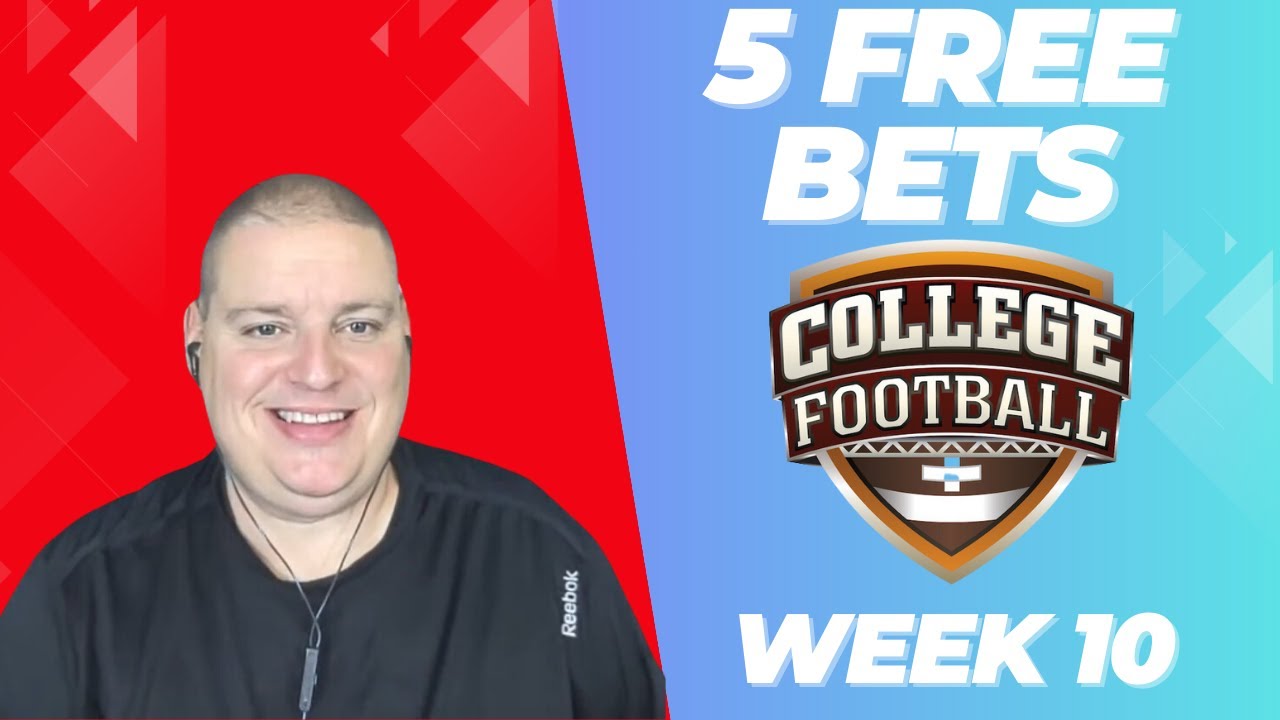 NCAAF Week 10 - Saturday 5 Free Betting Picks & Predictions - 11/4/23 l Picks & Parlays - YouTube