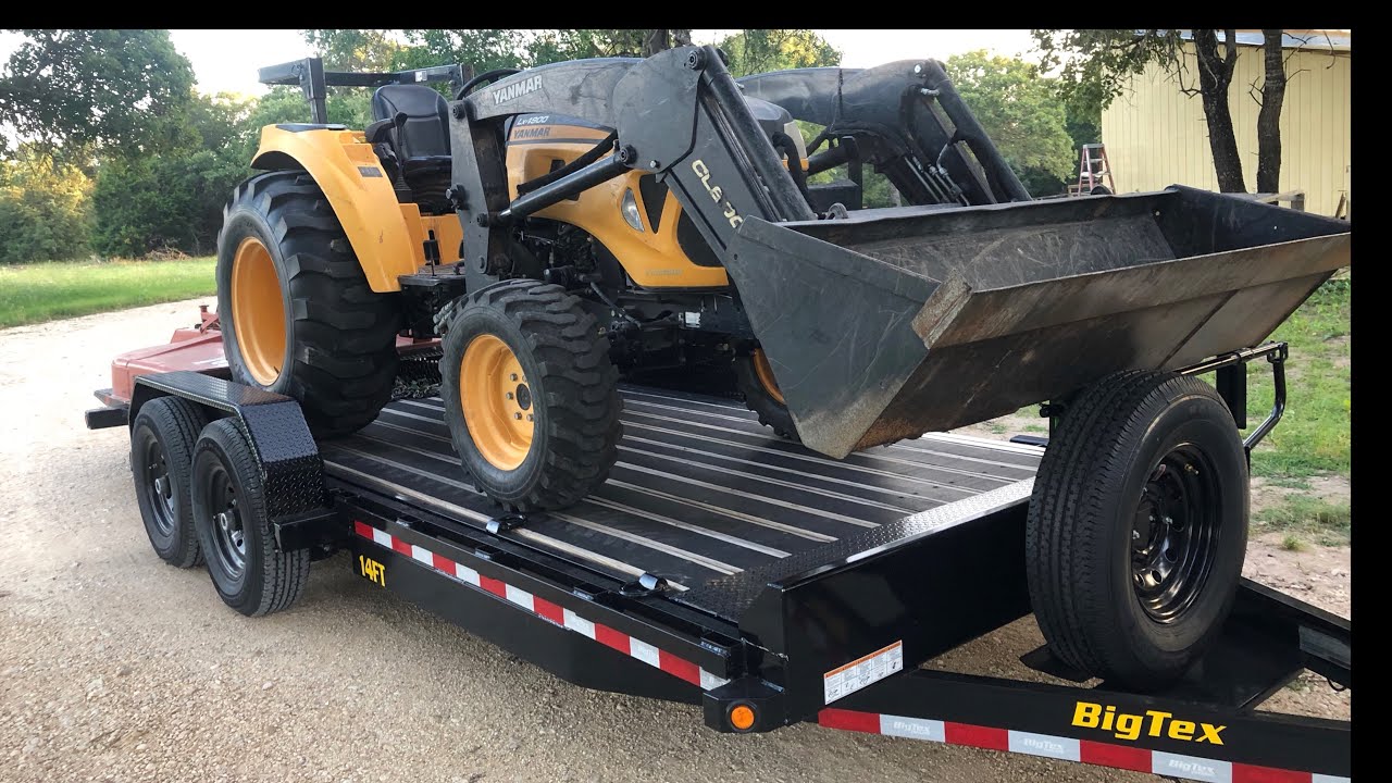 Big Tex Full Tilt Trailer Review/Choosing The Right Trailer - YouTube