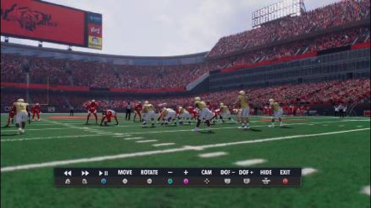 College Football 26 Generic Stadium Preview - YouTube