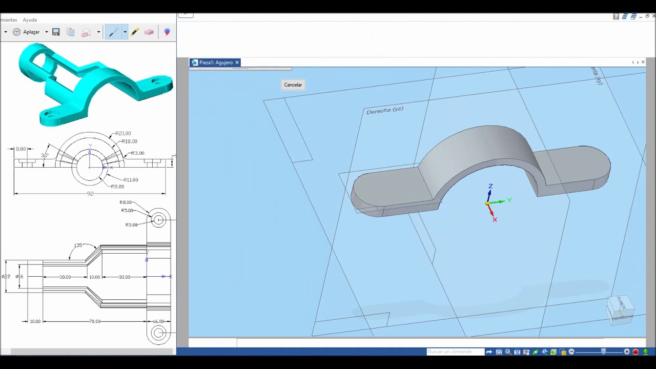 Solid Edge ST tutorial - YouTube