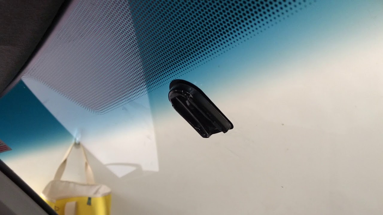 Help re-attaching rearview mirror in 2004 CR-V - YouTube