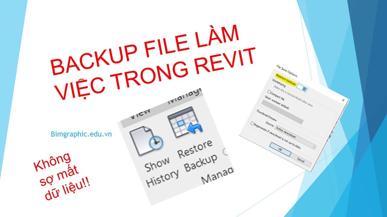 Cách Backups dữ liệu trong Autodesk Revit mep - Qúa đơn giãn - YouTube