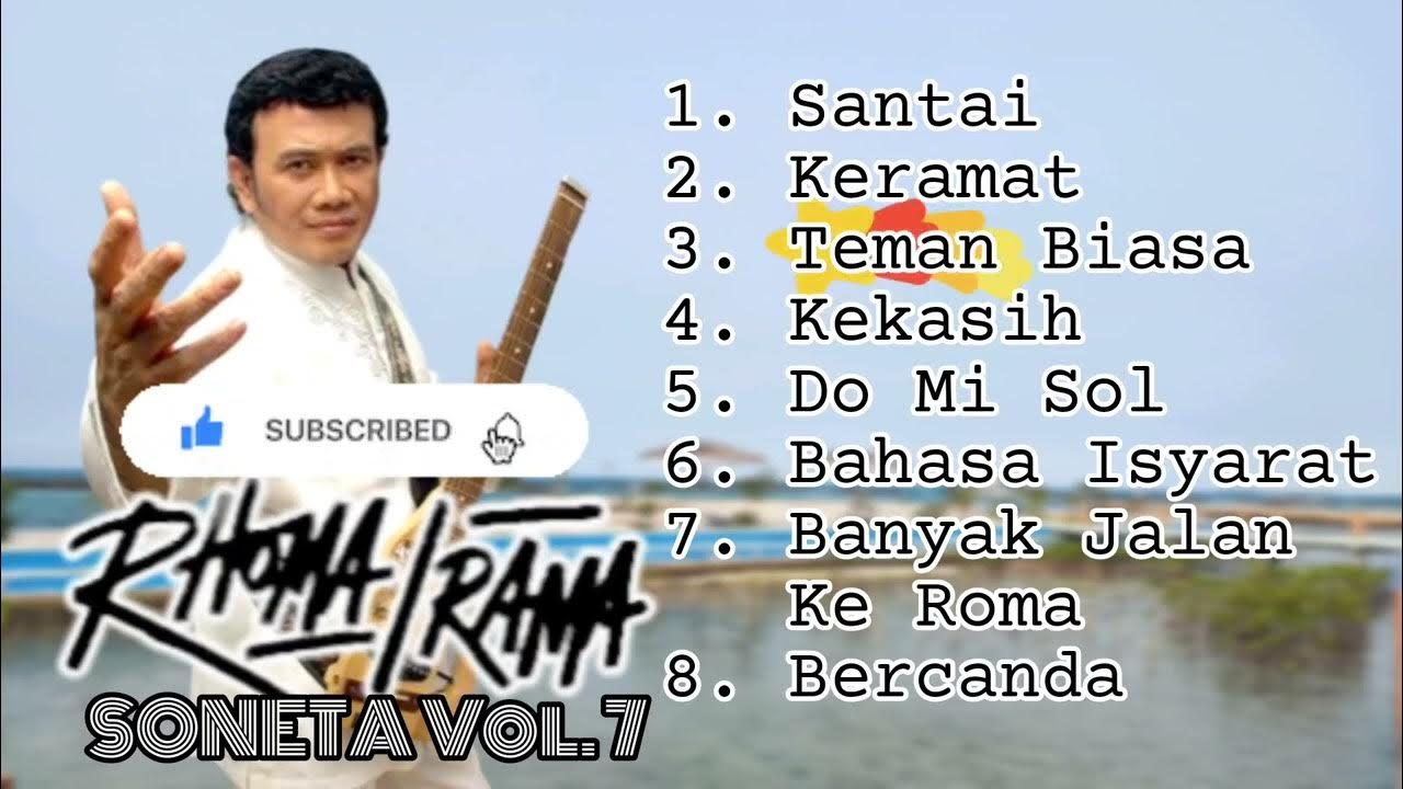 Lagu Lawas Soneta Volume 7 Rhoma Irama Feat Rita Sugiarto - Santai - YouTube