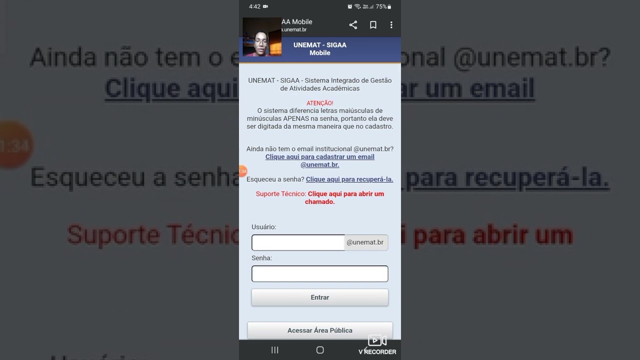 Como alterar foto de perfil no SIGAA - YouTube Como alterar foto de perfil no SIGAA - YouTube