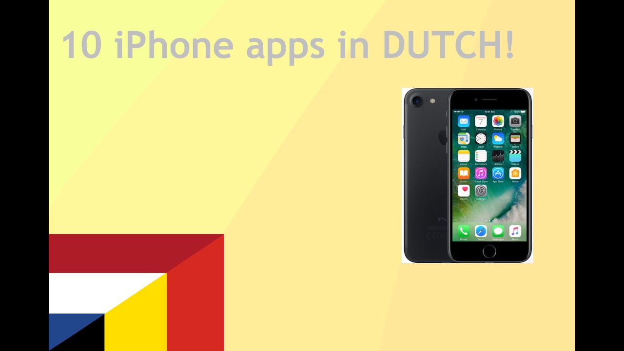 10 iPhone apps in DUTCH! - YouTube