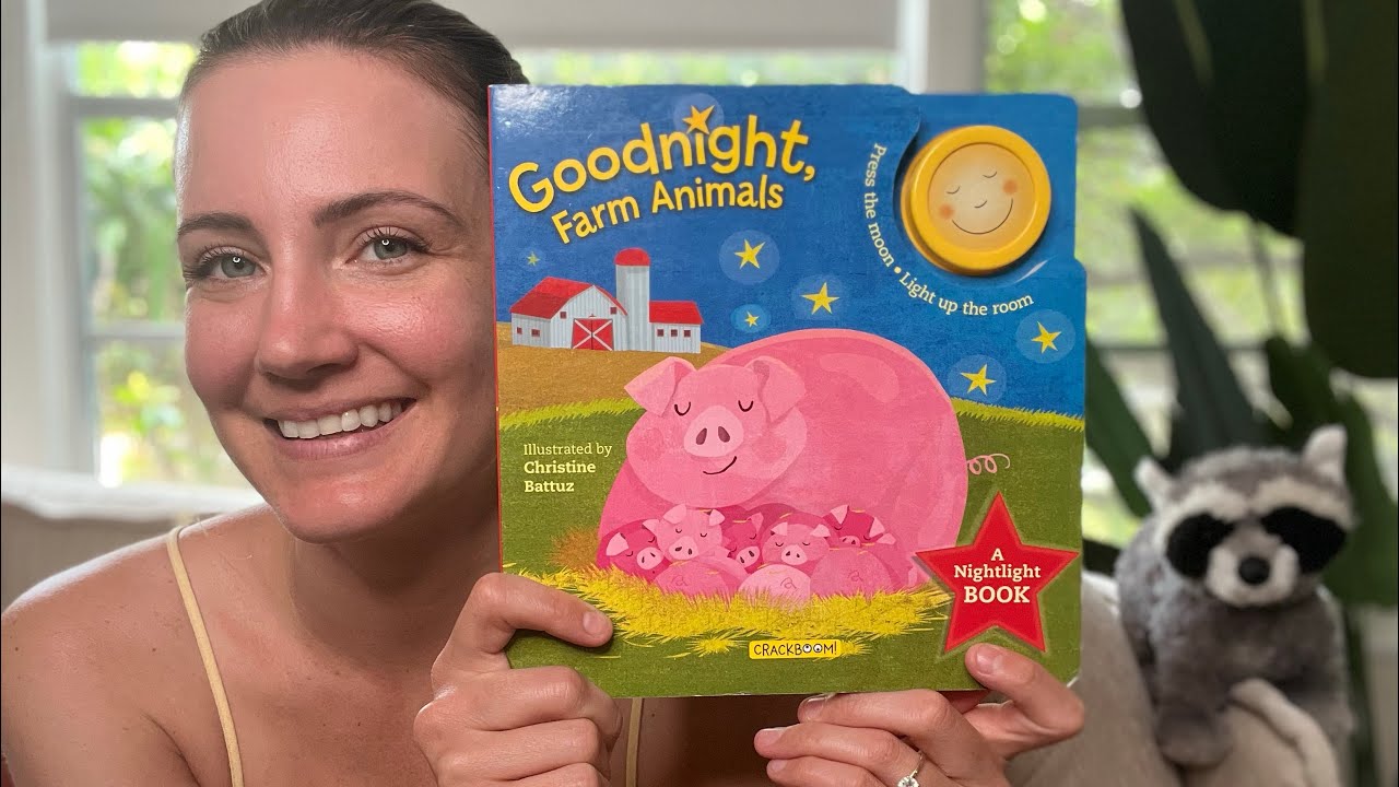 🐔Goodnight, Farm Animals | Relaxing Bedtime Story for Kids - YouTube