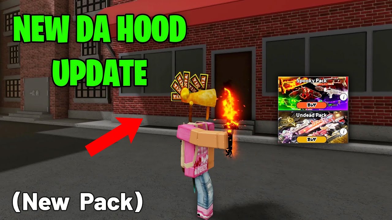 NEW DA HOOD PACK in Roblox UPDATE ADDED CARS Showcase (Roblox Da Hood ...