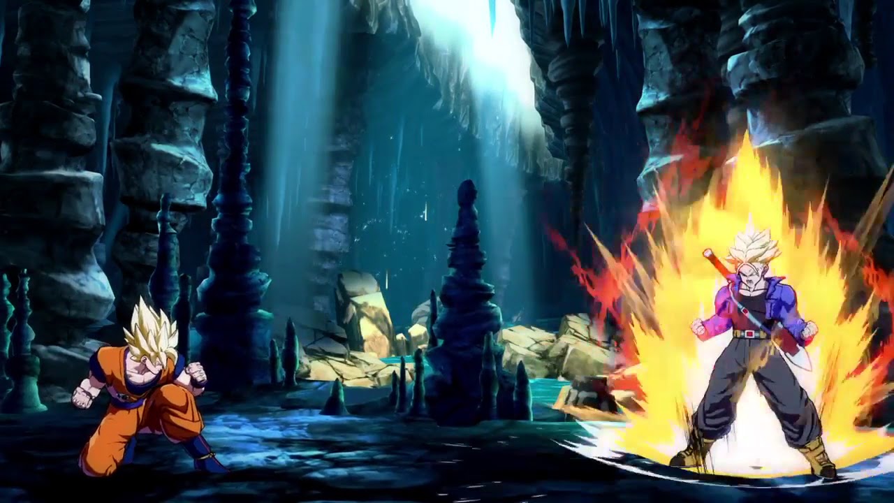 DRAGON BALL FighterZ Trunks Slashs reflects effects - YouTube