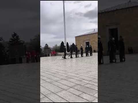 🏛️🇹🇷Anıtkabir Saygı Nöbetçileri Değişim Töreni @turkapp @pocoyoturk @turkkz1442 ​⁠@Köydüğünleri38