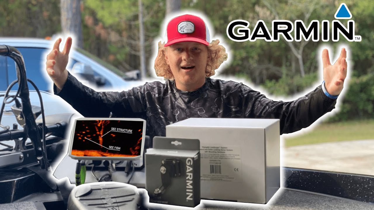 GARMIN PANOPTIX LIVESCOPE: INSTALLED ON OUR BOAT!! (FISH IN REAL TIME ...