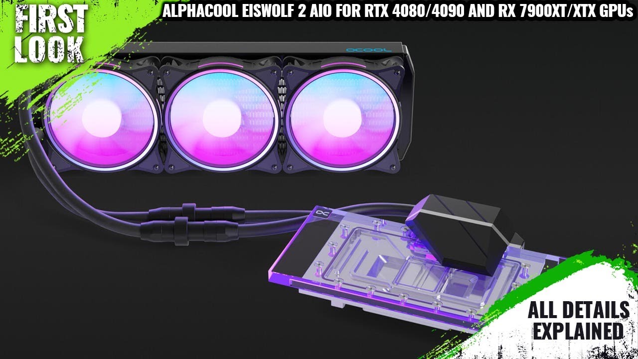 Alphacool Eiswolf 2 AiO Launched For RTX 4080/4090 And RX 7900XT/XTX ...