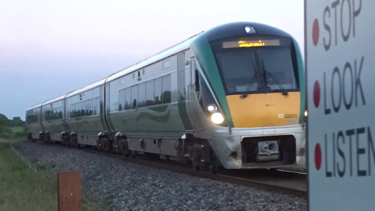 SLIGO TRAIN: AFTER BALLYMOTE. 24-JUNE-2018. 10.00pm. - YouTube