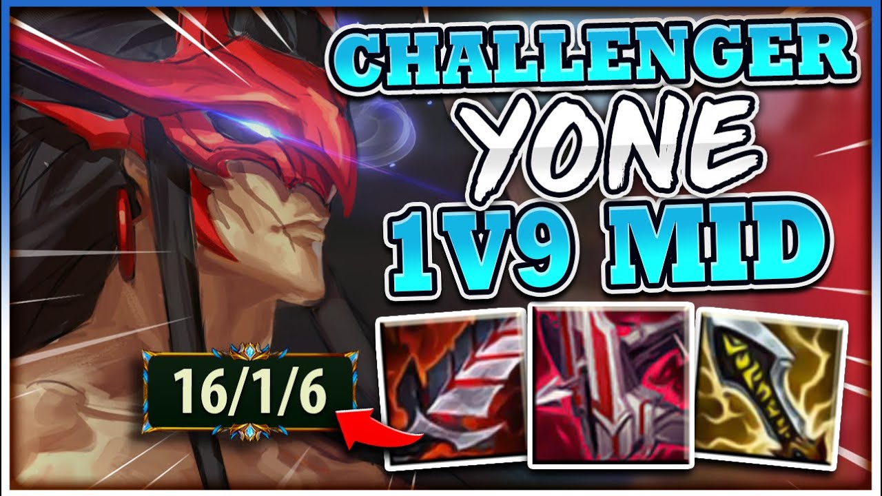 Yone Is The Most Powerful Mid Laner & Can 1v9 Carry Easily | Season 11 ...