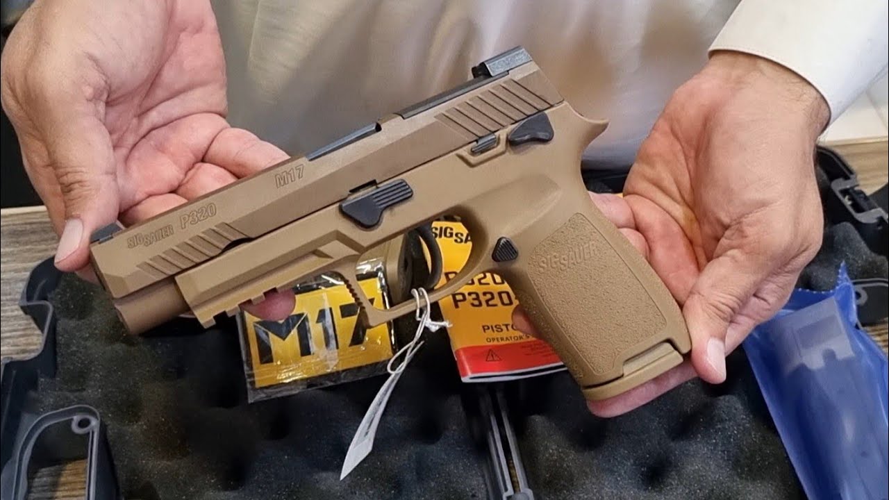 Sig Sauer P320 M17 9mm Pistol Review and Unboxing. - YouTube