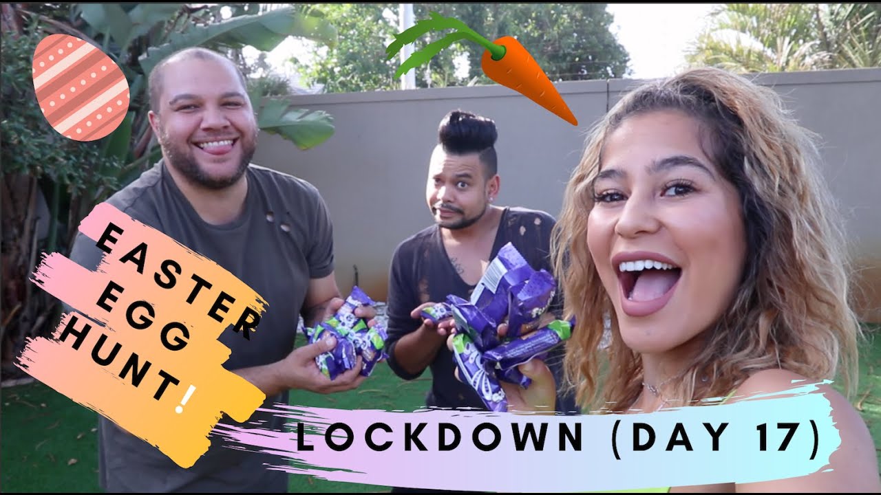LOCKDOWN (DAY 17) - EASTER EGG HUNT! - YouTube