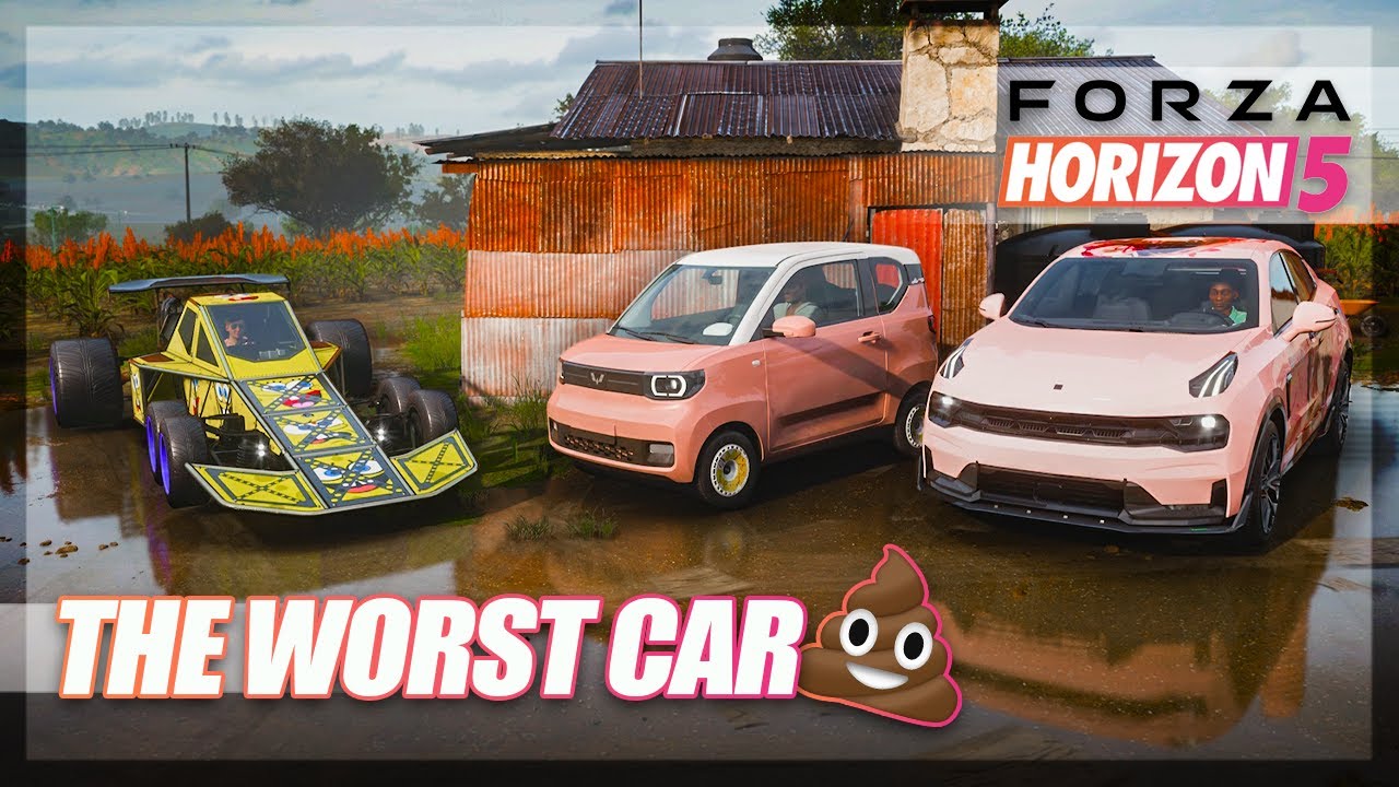 Forza Horizon 5 - WORST Car Challenge! - YouTube