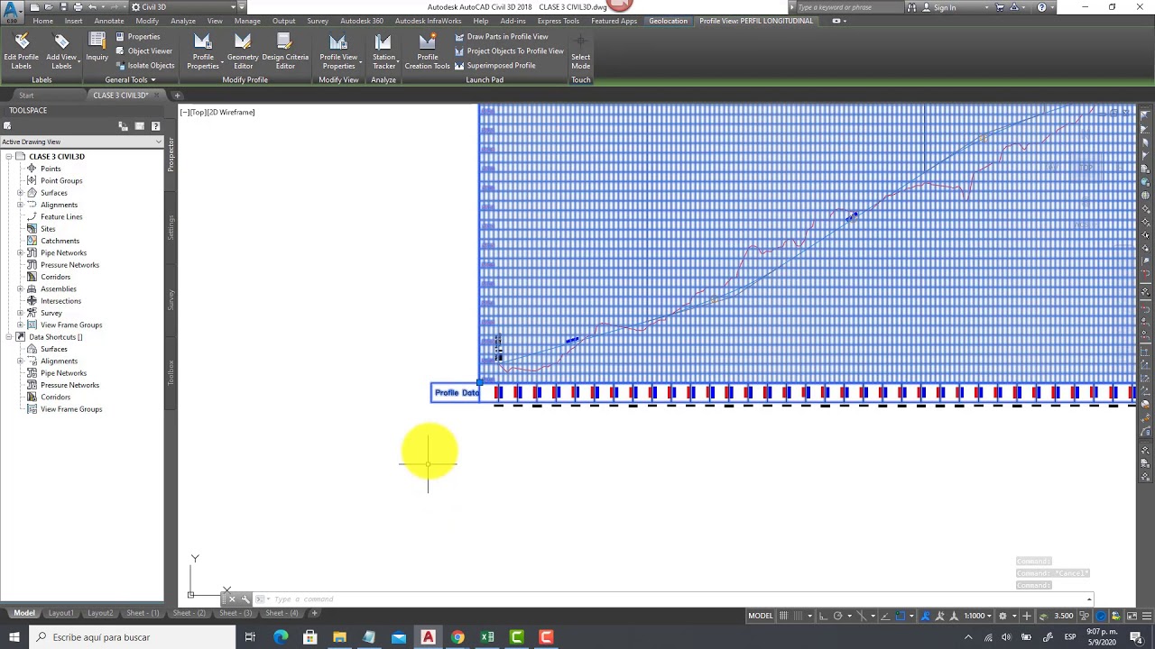 13 Editar bandas CIVIL 3D - YouTube