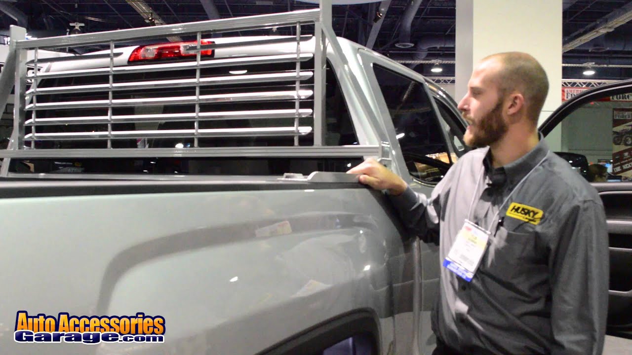 Husky Liners Contractor Headache Rack - YouTube