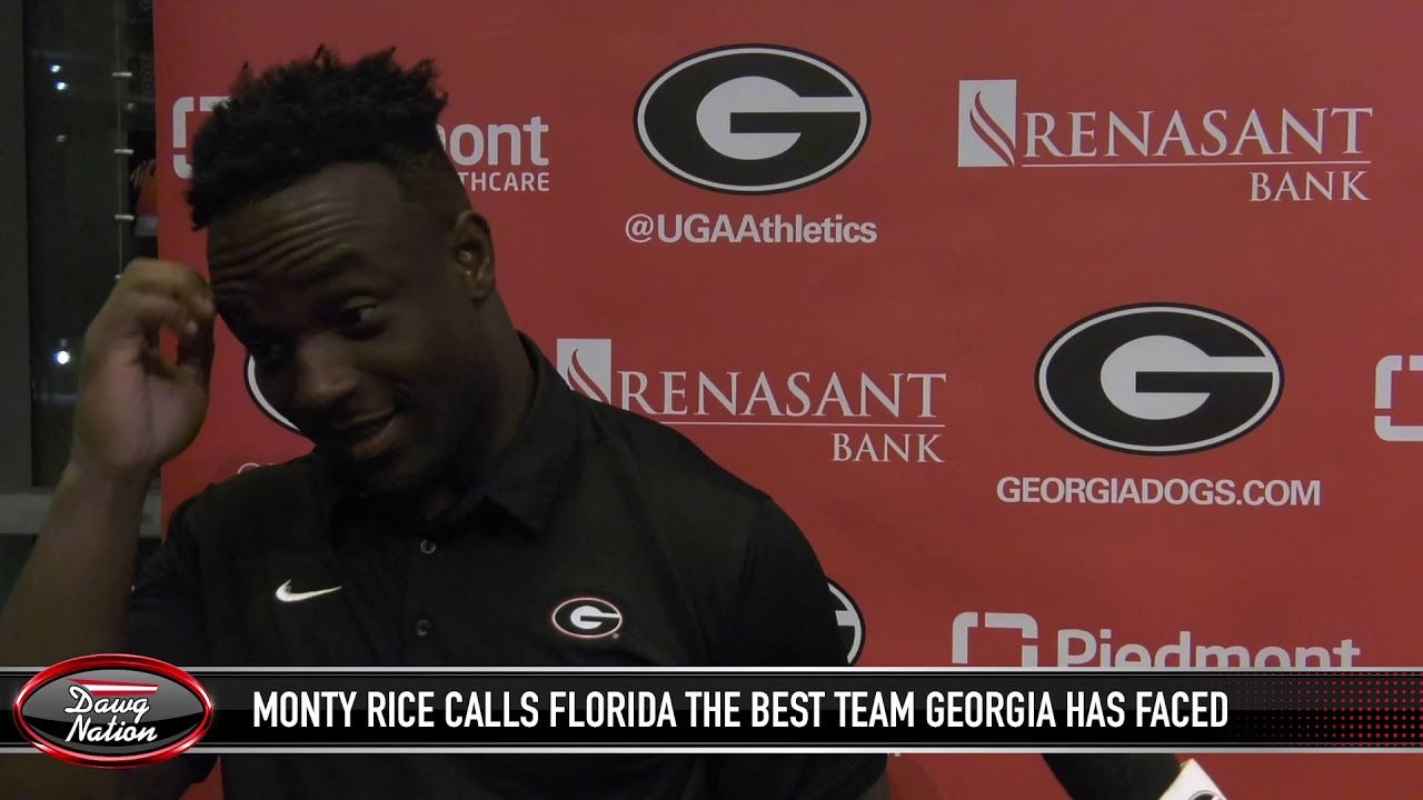 Georgia linebacker Monty Rice calls Florida the best team Georgia has ...