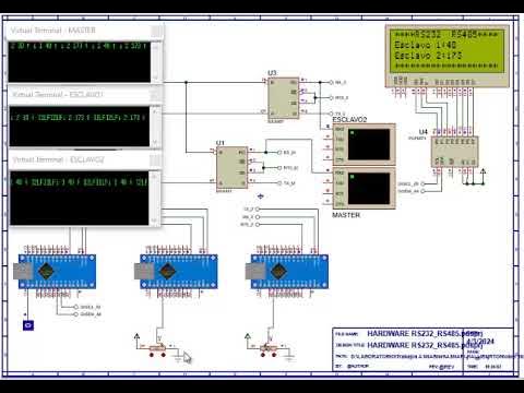 Arduino BUGS RS232 RS485... IDE o Proteus? - YouTube