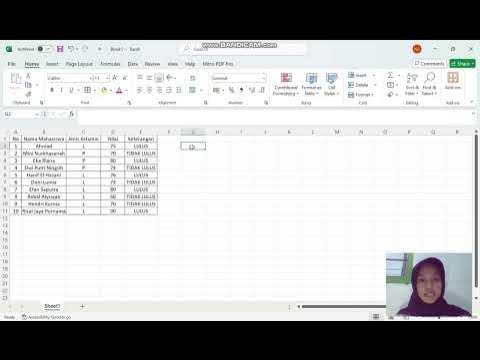 TUGAS 4_ TUTORIAL MENGGUNAKAN RUMUS COUNT, COUNTIF DAN COUNTIFS PADA MS. EXCEL - YouTube