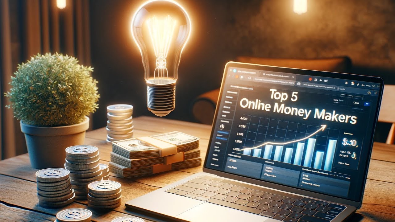 Top 5 Online Money-Making Opportunities for Beginners - YouTube