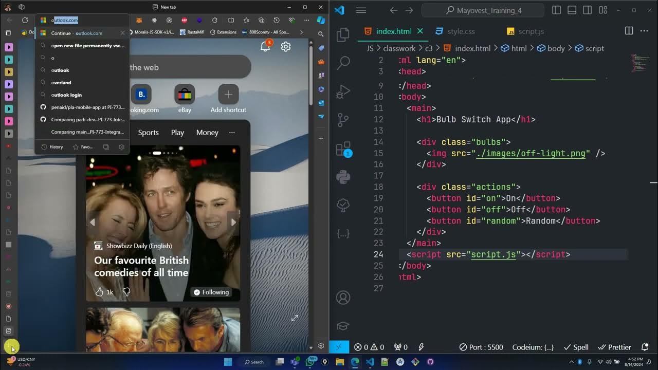 Mayovest Web Development: Introduction to JavaScript Class 13 - YouTube