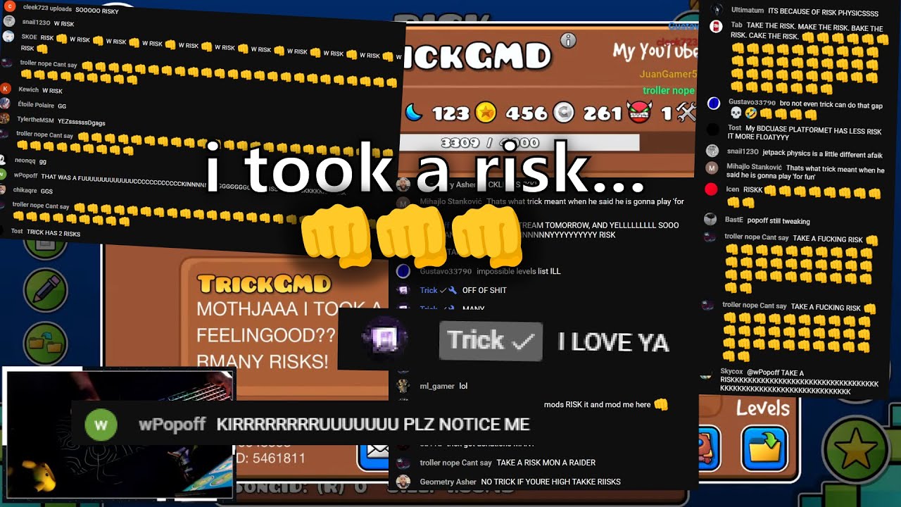 @TrickGMD & @wpopoff6461 made me take a risk on stream... - YouTube