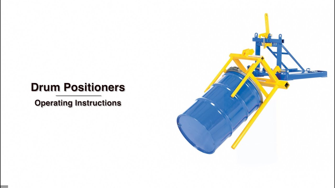 Drum Positioner Operating Instructions - YouTube