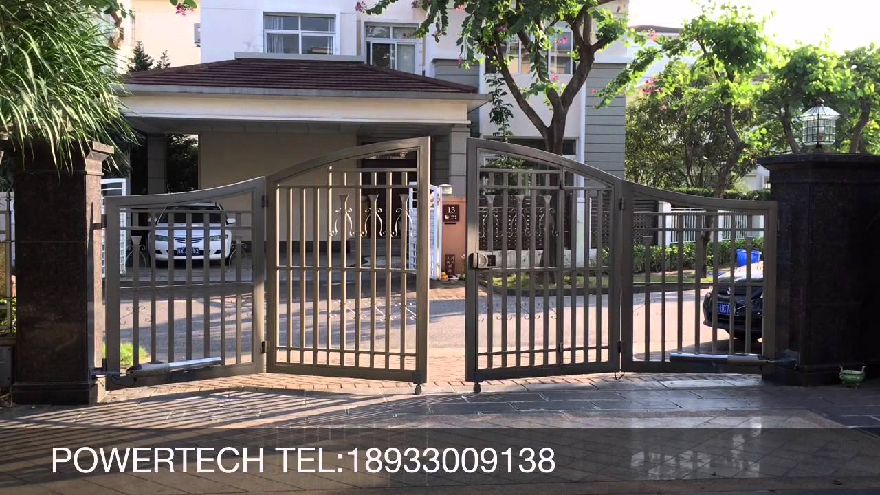 POWERTECH PW220 automation SWING GATE OPENER - YouTube