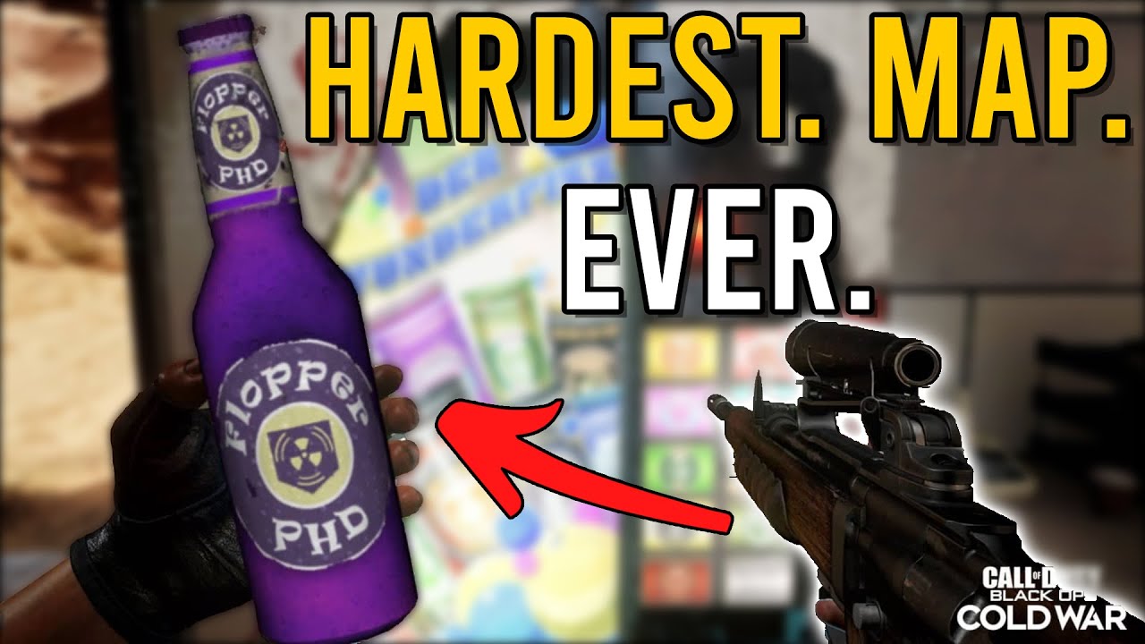 HARDEST. MAP. EVER. | PHD Flopper Tower Hardcore 2.0 [BO3 Zombies] - YouTube