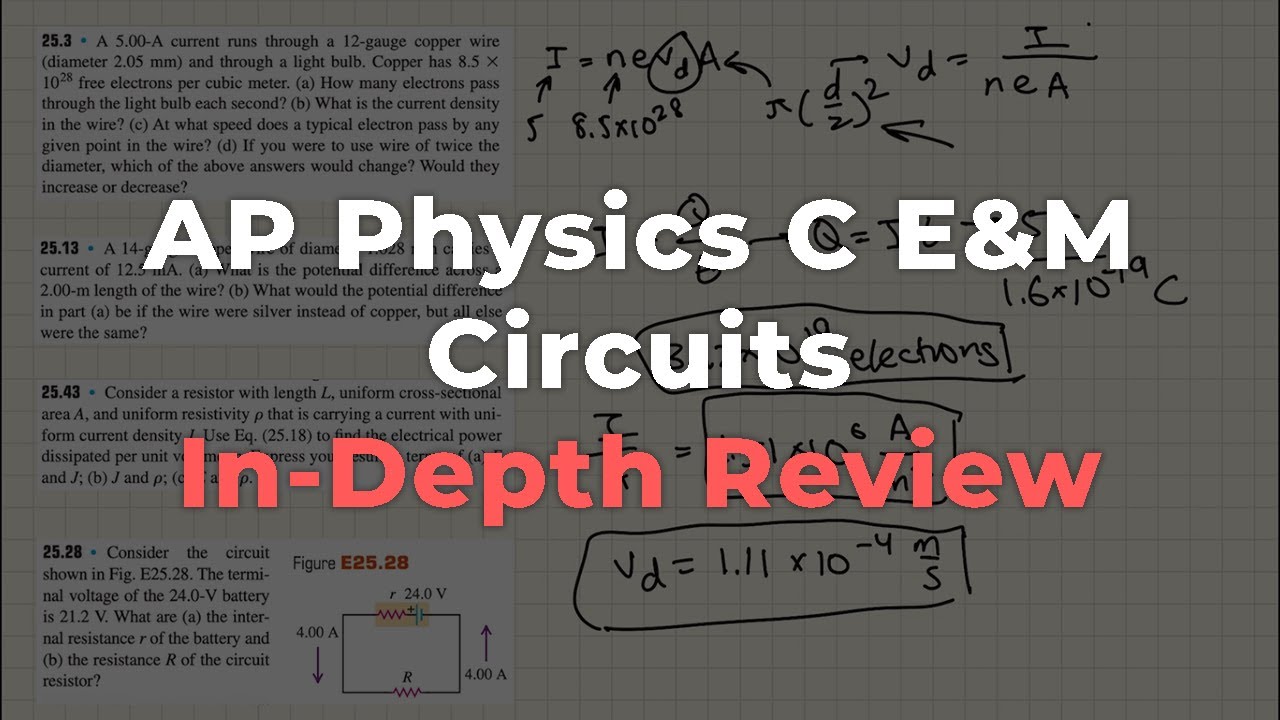AP Physics C E&M - Circuits In Depth - YouTube