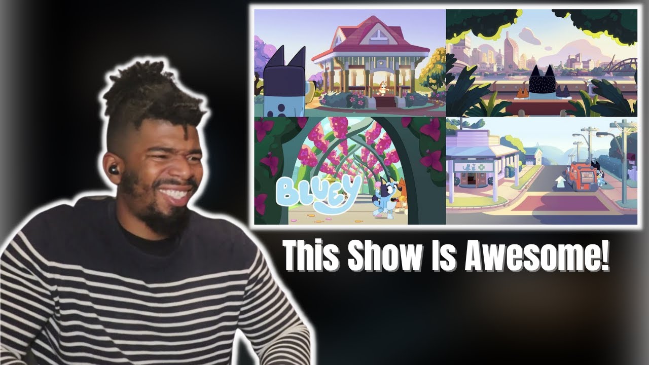 AMERICAN REACTS TO Bluey | Behind the Scenes - YouTube
