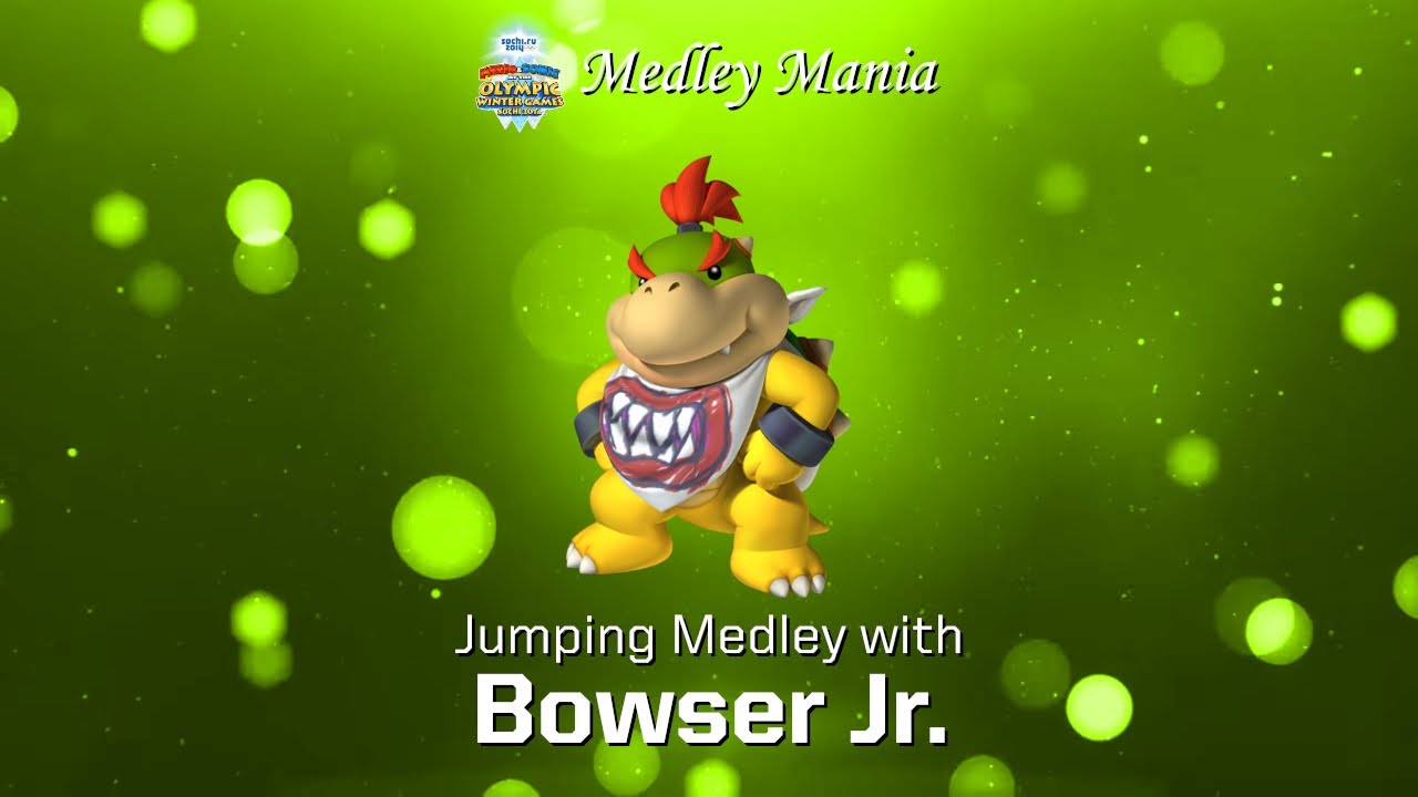 Mario & Sonic at the Sochi 2014 Olympic Winter Games Jumping Medley ...