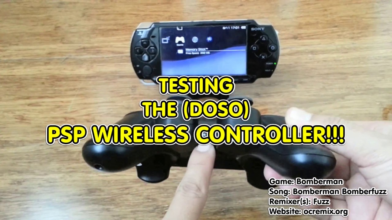 PSP Accessories / 악세서리들 / Accesorios - Wireless Controller / Mando ...