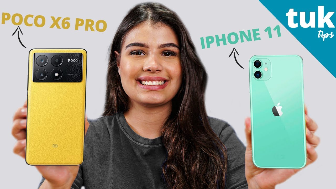 Poco X6 PRO vs iPhone 11 Qual é o melhor para COMPRAR em 2025? - YouTube