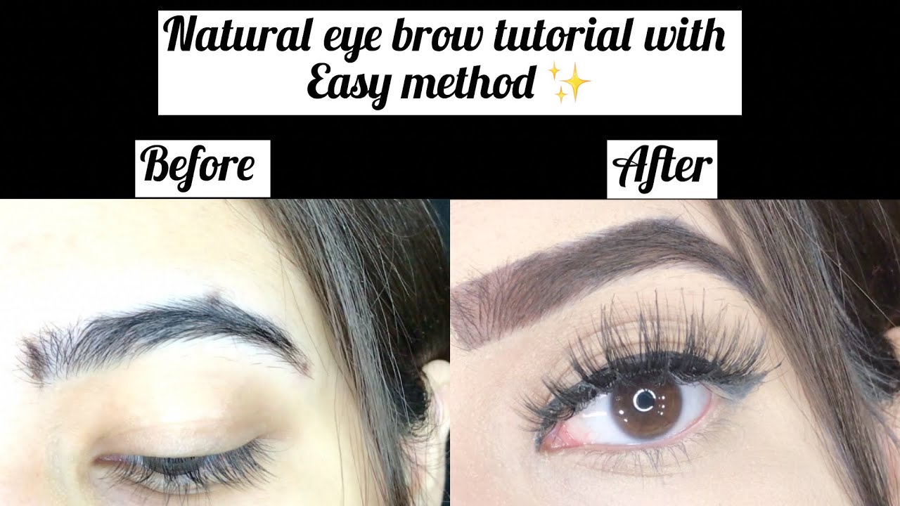 Easy ticks&tricks for making eyebrows| how to make eye brows easily| eye brow tutorial for ...