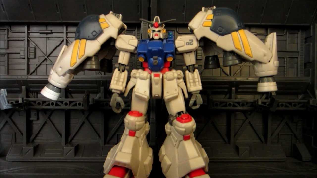 Gundam Review : MSIA GP02 Gundam Version 2 (American Release) - YouTube