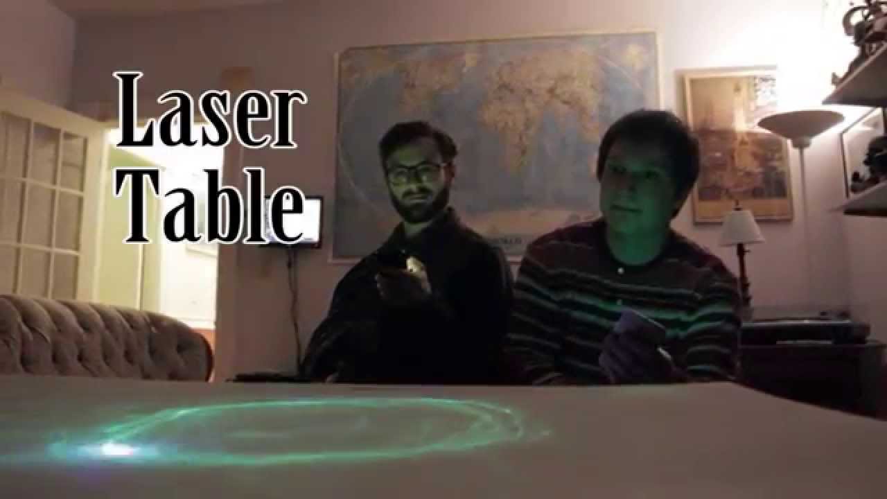 Laser Table - YouTube