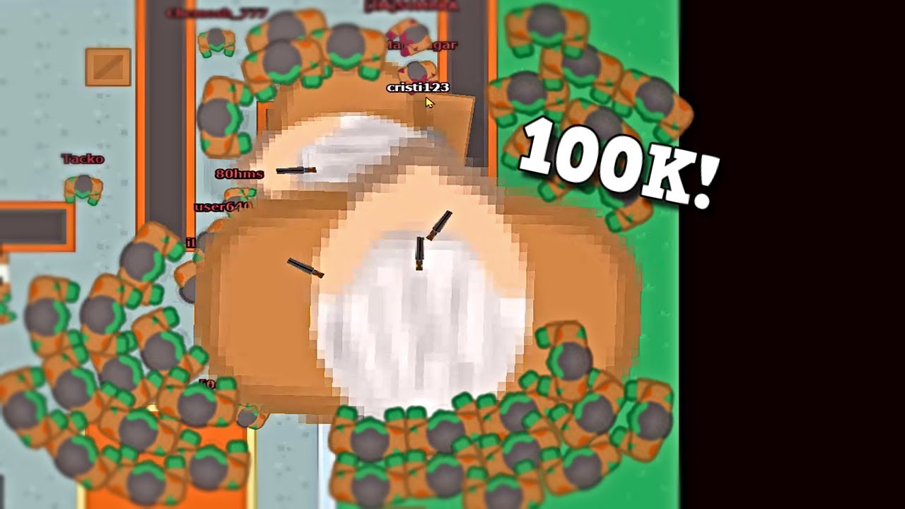 OLD BRAAINS.IO ┃100K GAMEPLAY + NEW BRAAINS.IO UPDATE!! + NEW ITEM ...
