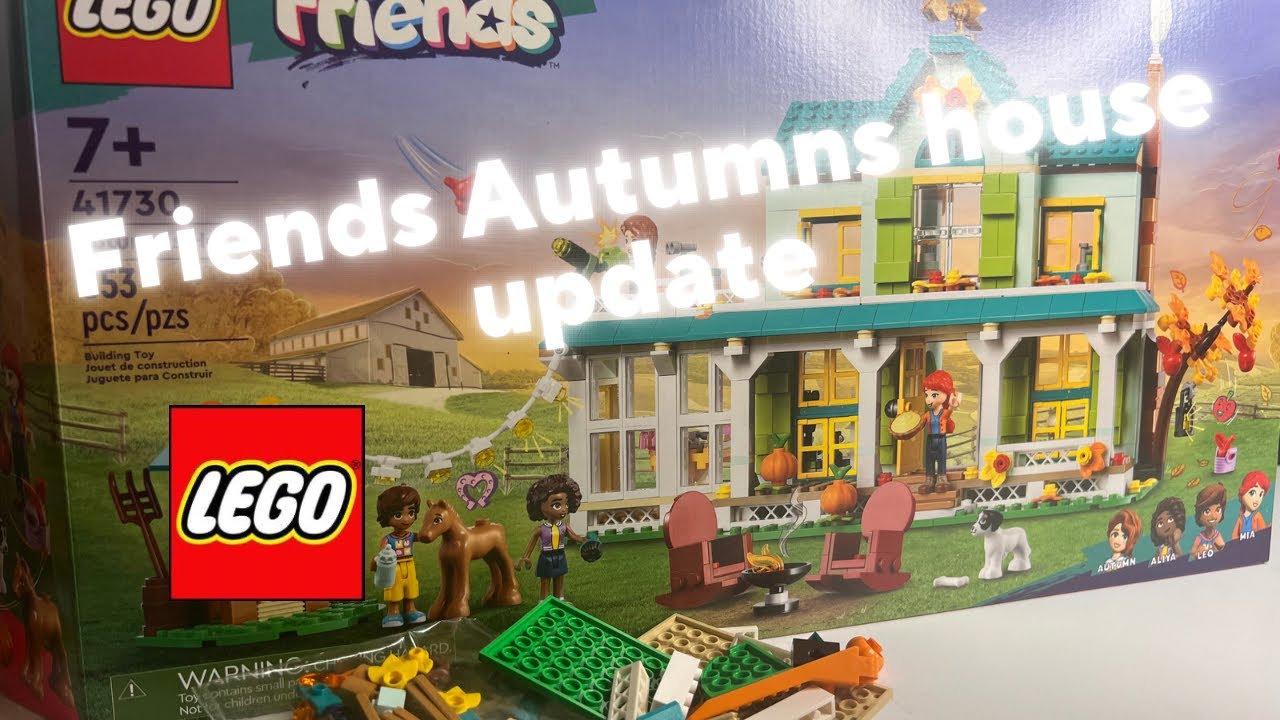 Update on LEGO Friends Autumns house - YouTube