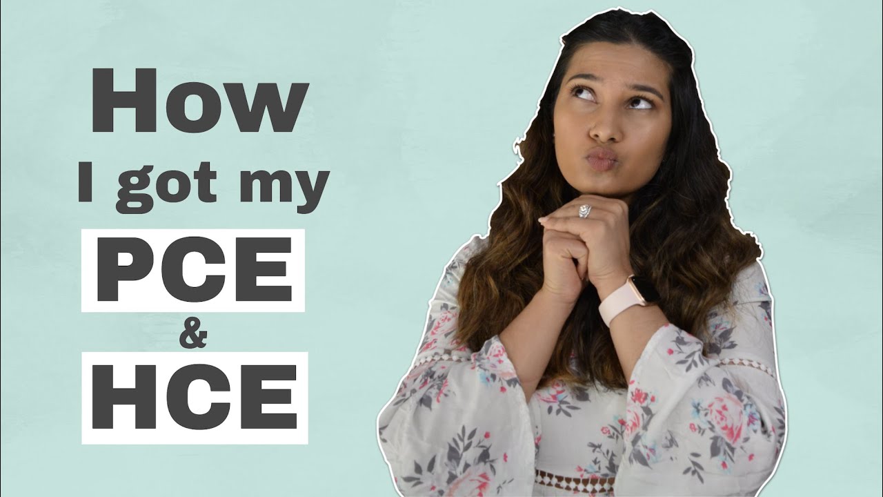 How I got my HCE and PCE hours for PA School - YouTube