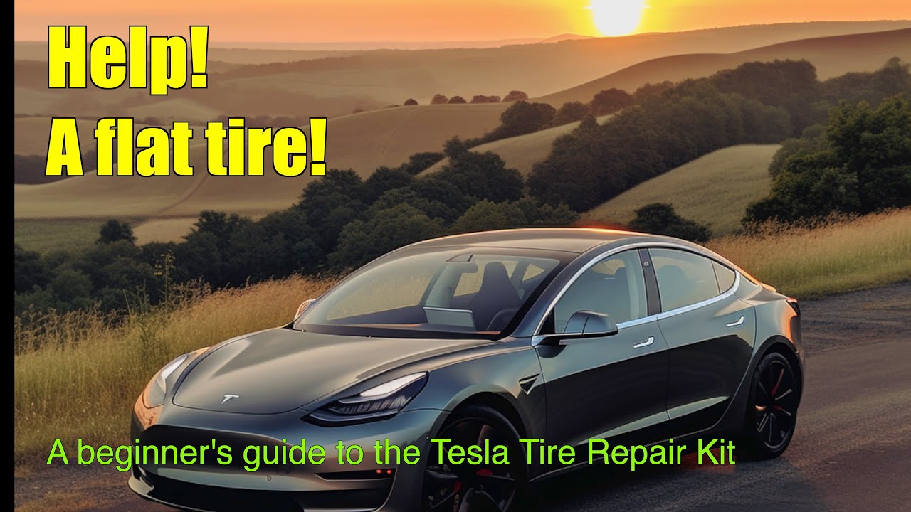 Tesla Tire Repair Kit - Beginners guide to operating - YouTube