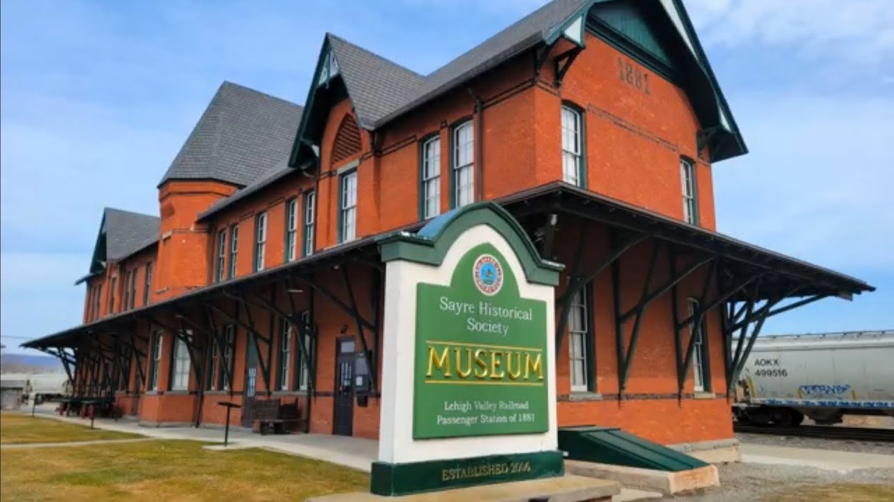 Sayre Historical Society Museum - YouTube